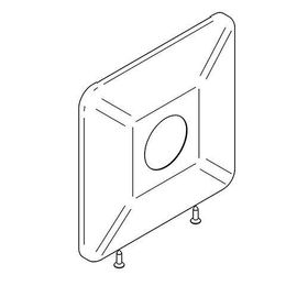 KWC Aquarotter Edelstahlabdeckplatte, 175x175 mm, 2000105596, 2000105596 2000105596