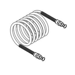 KWC Aquarotter Spiralschlauch, G1/4BxG1/4B, f&uuml;r Augendusche, 2000105844, 2000105844 2000105844