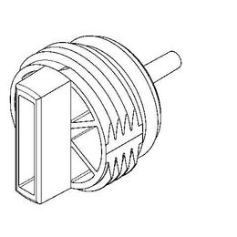 KWC Aquarotter Blindstopfen, SMARTWAVE, 2030012237, 2030012237 2030012237
