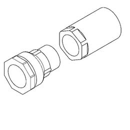 KWC Aquarotter Anschlussset, CAMPUS, f&uuml;r Hock-WC, Verbinder und Adapter f&uuml;r Sp&uuml;lkasten, 2030030368 2030030368
