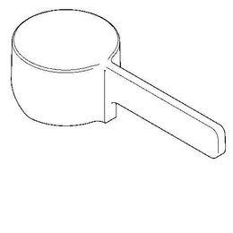KWC Aquarotter Hebelkappe, F5, Hebel 70 mm, 2030041380, 2030041380 2030041380