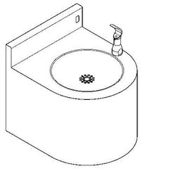 KWC Aquarotter Wandtrinkbrunnen, ANIMA, Edelstahl, 305x320x350 mm, Trinksprudler, elek., 2030056994 2030056994