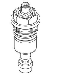 KWC Aquarotter Funktionsteil, F3, DN20, duschen, 2030060943, 2030060943 2030060943