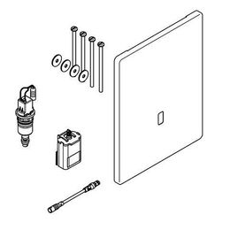 KWC Aquarotter Urinalsp&uuml;larmatur, F5, elek., DN15, UP, Umr&uuml;stung PROTRONIC, Batterie, 2030066595 2030066595