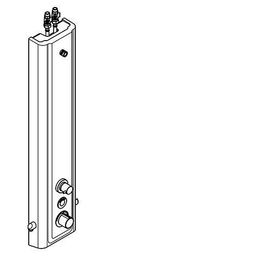 KWC Aquarotter DUPA, F5, elek., MIRANIT, Therm., Umst Kopf-Handbrause, f&uuml;r Batt./Netzteil, 203006297 2030062975