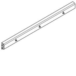 KWC Aquarotter Armatureneinheit, Edst., W.-Mont., 3 Waschpl&auml;tze, 2100 mm, Wasser links, 2030071036 2030071036