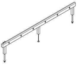 KWC Aquarotter Armatureneinh., Edst., doppelreihig, 12 Waschpl&auml;tze, 3600 mm, Wasserans oben, 2030072 2030072297