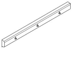 KWC Aquarotter Armatureneinheit, Edst., W.-Mont., 3 Waschpl&auml;tze, 1800 mm, Wasser rechts, 2030071459 2030071459