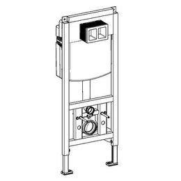 KWC Aquarotter Installationselement, AQUAFIX, f. WC, Sp&uuml;lkasten, Halteblech f&uuml;r Bet&auml;tigung, 20300729 2030072936