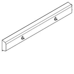 KWC Aquarotter Armatureneinheit, Edst., W.-Mont., 2 Waschpl&auml;tze, 1200 mm, Wasser rechts, 2030070851 2030070851