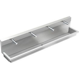 KWC Aquarotter Waschplatzeinheit, PLANOX, Edst., 2400x530x440 mm, 4xWandventil elektron., 3600004040 3600004040