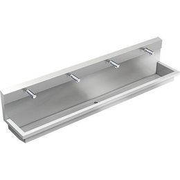 KWC Aquarotter Waschplatzeinheit, PLANOX, Edst., 2400x530x440 mm, 4xWandventil hydr., 3600004026 3600004026