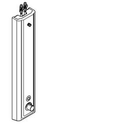 KWC Aquarotter Duschpaneel, F5, elek., MIRANIT, Therm., f. Duschkopf, 24 VDC, 3600000950 3600000950
