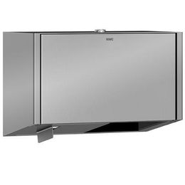 KWC Aquarotter WC-Doppelrollenhalter, EXOS, Edst., Aufputz, 280x193x147 mm, 3600008900 3600008900