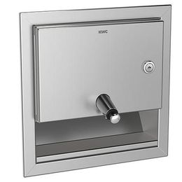 KWC Aquarotter Seifenspender, RODAN, Edelstahl, Unterputz, 241x243x132 mm, 3600009362 3600009362