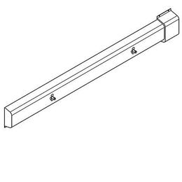 KWC Aquarotter Armatureneinheit, Edst., W.-Mont., 2 Waschpl&auml;tze, 1640 mm, Wasser hi. re, 3600005459 3600005459