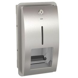 KWC Aquarotter WC-Doppelrollenhalter, STRATOS, Edst., UP, 183x331x142 mm, Spindelsystem, 3600008878 3600008878