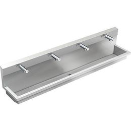 KWC Aquarotter Waschplatzeinheit, PLANOX, Edst., 2400x530x440 mm, 4xMBatt. elektronisch, 3600004045 3600004045