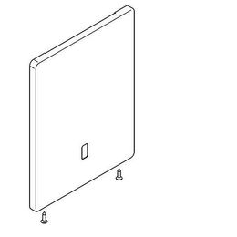 KWC Aquarotter Edelstahlabdeckplatte, F5, 190x245 mm, Sensorhalterung, 3600008854, 3600008854 3600008854