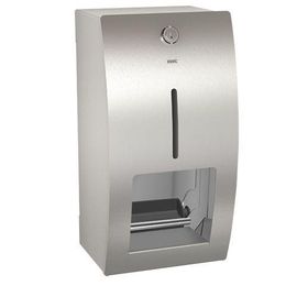 KWC Aquarotter WC-Doppelrollenhalter, STRATOS, Edst., AP, 156x303x141 mm, Spindelsystem, 3600008879 3600008879