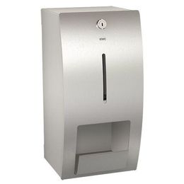 KWC Aquarotter WC-Doppelrollenhalter, STRATOS, Edelstahl, AP, 170x343x166 mm, 3600008880 3600008880