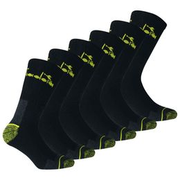 Diadora Athletic Socks male Black size 39-42