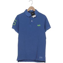 Superdry Poloshirt Herren Größe L Second Hand blau