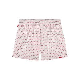 Pockies Boxershorts 'Dirty Love' Herren Gr&ouml;&szlig;e L rot / wei&szlig;