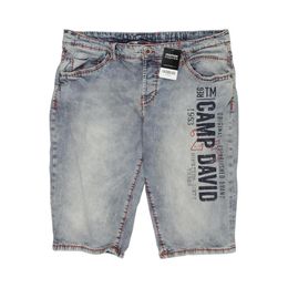 CAMP DAVID Shorts Herren Gr&ouml;&szlig;e 38 Second Hand hellblau