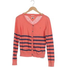Tommy Jeans Strickjacke Damen Gr&ouml;&szlig;e S Second Hand orange