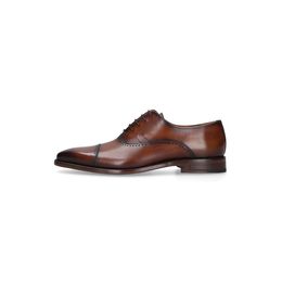 Henry Stevens Lace-Up Shoes 'Liam CO Captoe Oxford' male Brown size 40,5