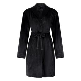 Hunkemöller Hunkemöller Short Bathrobe female Black size XS/S