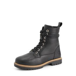Travelin Lace-Up Ankle Boots 'Kongsmark' female Black size 41
