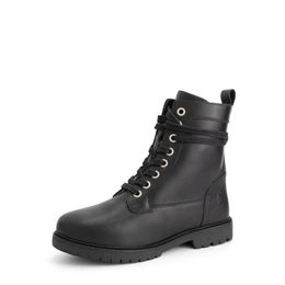 Travelin Lace-Up Ankle Boots 'Kafjord' female Black size 43