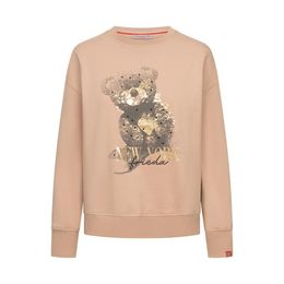 Frieda & Freddies New York Frieda & Freddies NY Sweatshirt Damen Größe L sand / gold / dunkelgrau