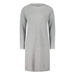 BETTY & CO Betty & Co Kleid Damen Größe 42 grau / weiß Winterkleid
