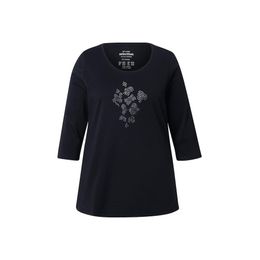 Ulla Popken Shirt female Black size 58-60