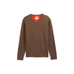 Tom Tailor Pullover Herren Gr&ouml;&szlig;e M braun