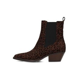 POSH by Poelman Chelsea Boots 'CARMEN' Damen Gr&ouml;&szlig;e 42 schoko / schwarz Winterschuhe