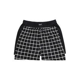 Men Plus Boxershort Herren Gr&ouml;&szlig;e 6XL schwarz / wei&szlig;