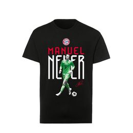 FC Bayern M&uuml;nchen FC BAYERN M&Uuml;NCHEN T-Shirt Neuer Jungen Gr&ouml;&szlig;e 164 rot / schwarz / wei&szlig;
