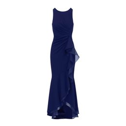 Adrianna Papell Kleid Damen Größe 34 nachtblau Winterkleid