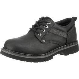 Dockers by Gerli Schn&uuml;rschuh 'Darmstadt' Herren Gr&ouml;&szlig;e 50 grau / schwarz