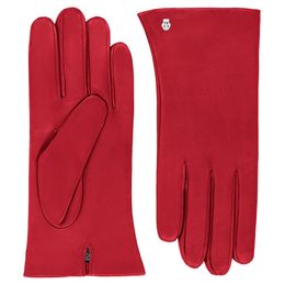 Roeckl Lederhandschuhe 'LISSABON' Damen Gr&ouml;&szlig;e L/XL rot / blutrot / rubinrot / kirschrot / knallrot