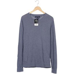 Tommy Hilfiger Pullover Herren Größe L Second Hand blau