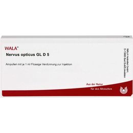 WALA Nervus Opticus Gl D 5 Ampullen 10 ml