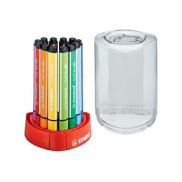 Stabilo Dreikant-Fasermaler Trio Scribbi Tischset mit 12 Stiften | Gr.: onesize