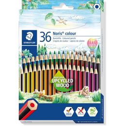 Staedtler Farbstift Noris Colour ca. 3 mm farbig sortiert Packung mit 36 Farben | Gr.: onesize