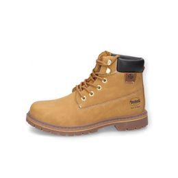 Dockers by Gerli Schnürstiefel in Gelb | Gr.: 47
