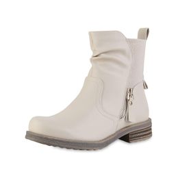 VAN HILL Klassische Stiefeletten Janet in Beige | Gr.: 37